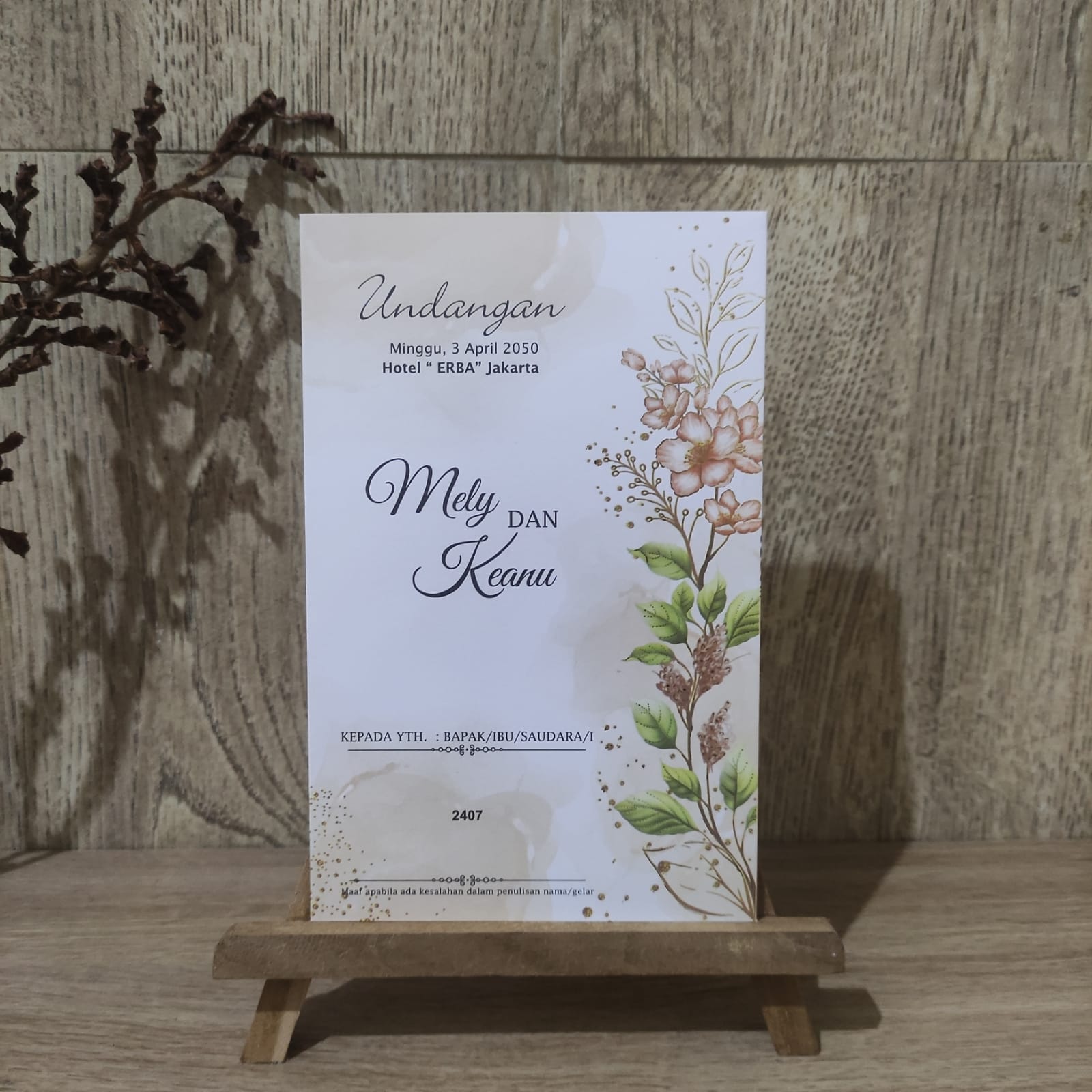 ERBA 2407 Blangko Undangan KOSONGAN 1PACK ISI 100 LEMBAR | Lazada Indonesia