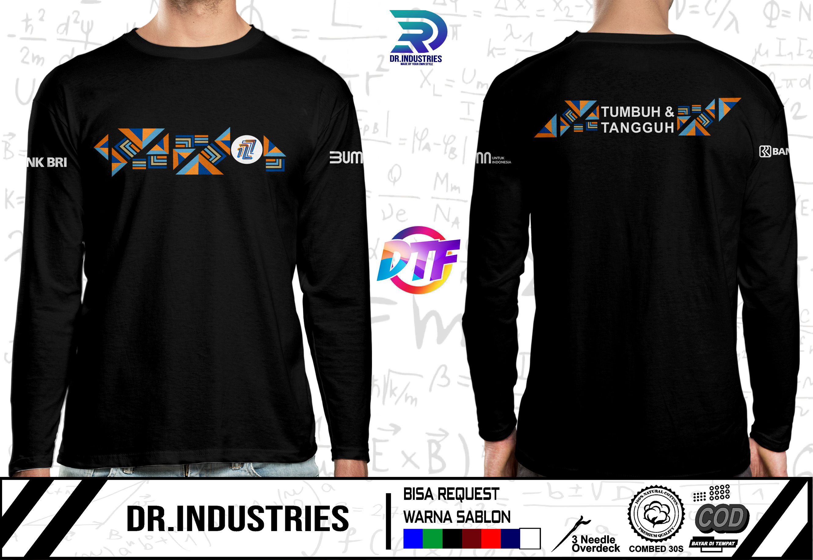 KAOS BAJU BRI 127 TAHUN NEW DESAIN 2022 HITS HUT BRI TUMBUH DAN TANGGUH ...