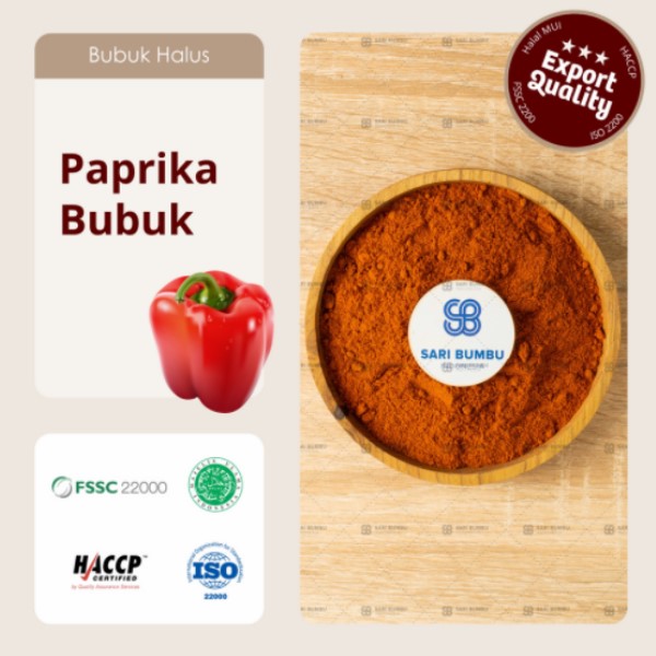 Paprika Bubuk / Paprika Powder / BUMBU REMPAH MURNI / Export Quality ...