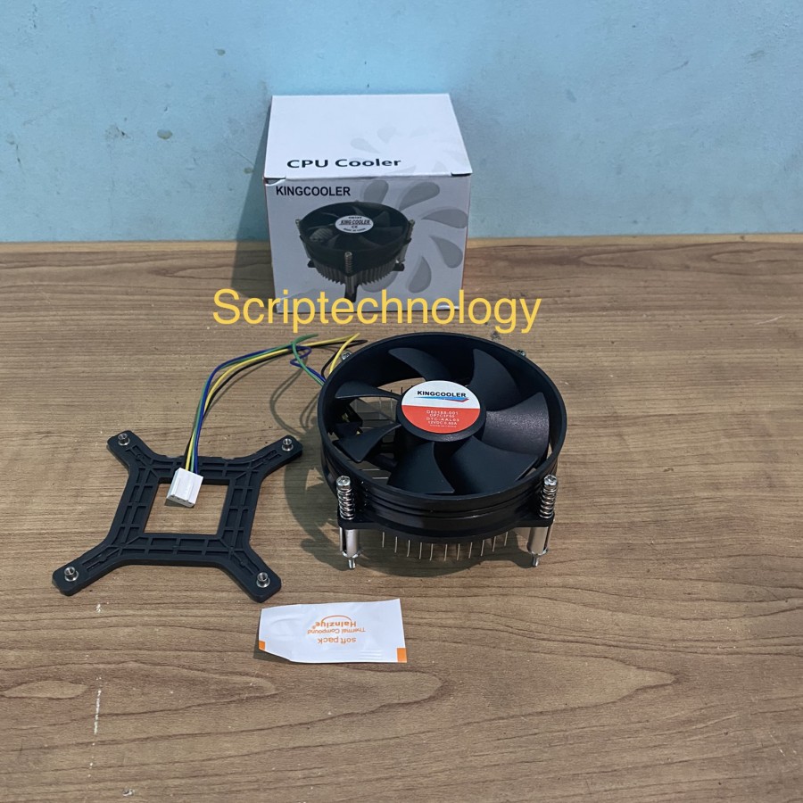 Fan Processor Intel LGA 775 Baut King Cooler Scorpion King Fan CPU ...