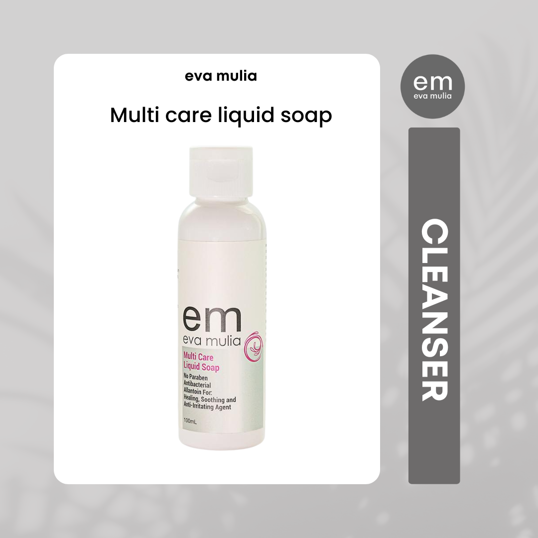 Eva Mulia Multicare Liquid Soap - Sabun Cuci Muka Cair Mencerahkan ...
