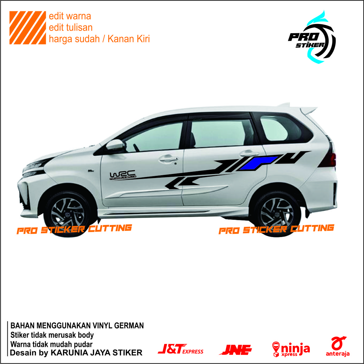 Stiker sticker Mobil Avanza Cutting stiker mobil avanza veloz Old ...