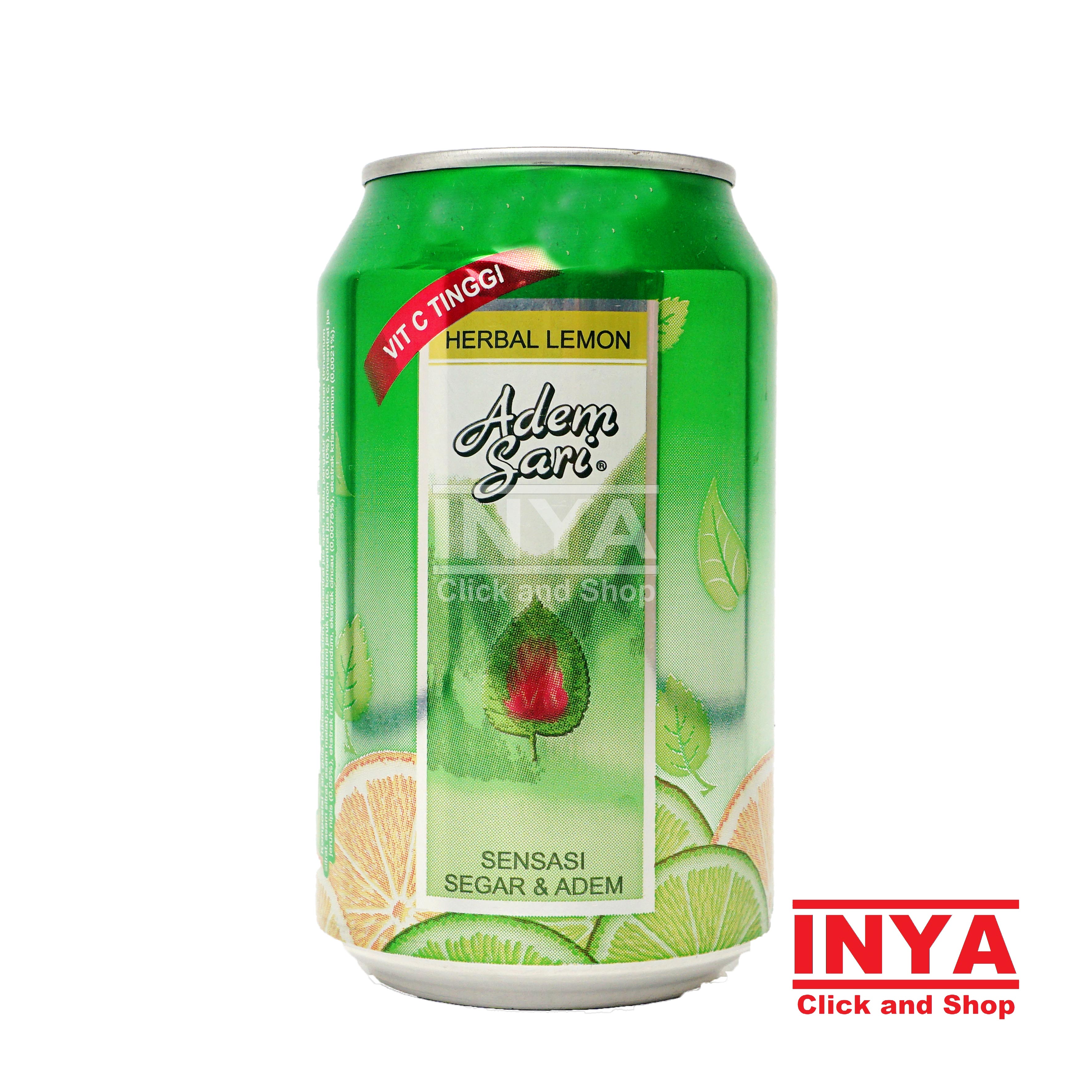 Adem Sari Vitamin C Herbal Lemon 320ml - Minuman Kaleng | Lazada Indonesia
