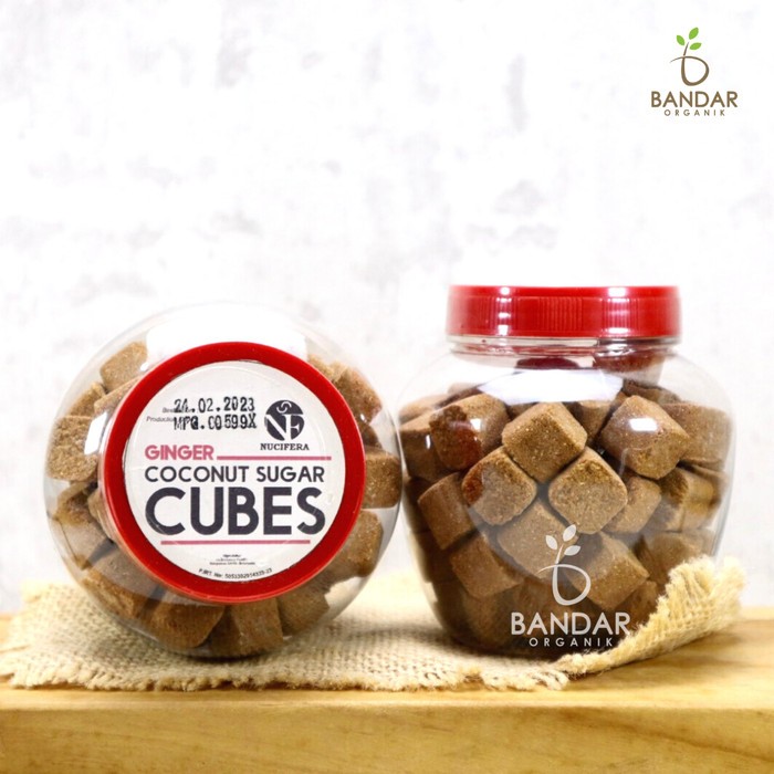 Nucifera - Ginger Coconut Sugar Cube 250gr / Gula Kelapa Jahe Kubus ...
