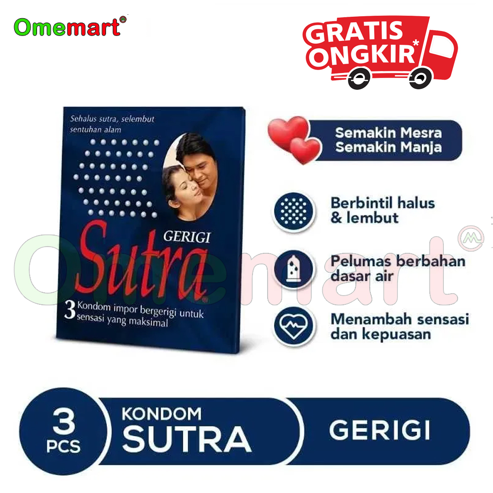 Kondom Sutra Gerigi 3s (isi 3) - Omemart | Lazada Indonesia