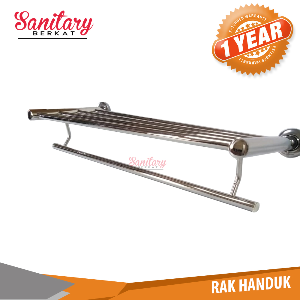 Gantungan Handuk Toilet Kamar Mandi Stainless Steel 5 Baris / Rak ...