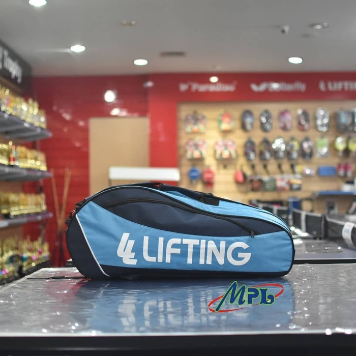 TAS BADMINTON LIFTING LATVIA NAVY/TRQ - ORIGINAL - AS BULUTANGKIS - TAS ...