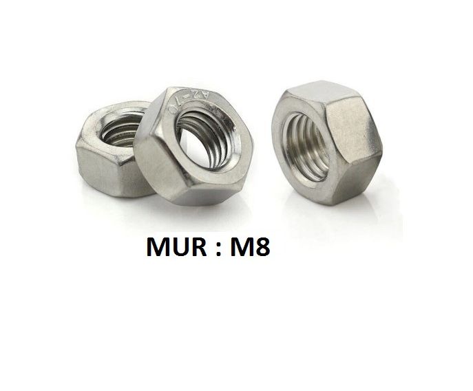 50pcs Mur Putih Galvanis - M8 | Lazada Indonesia