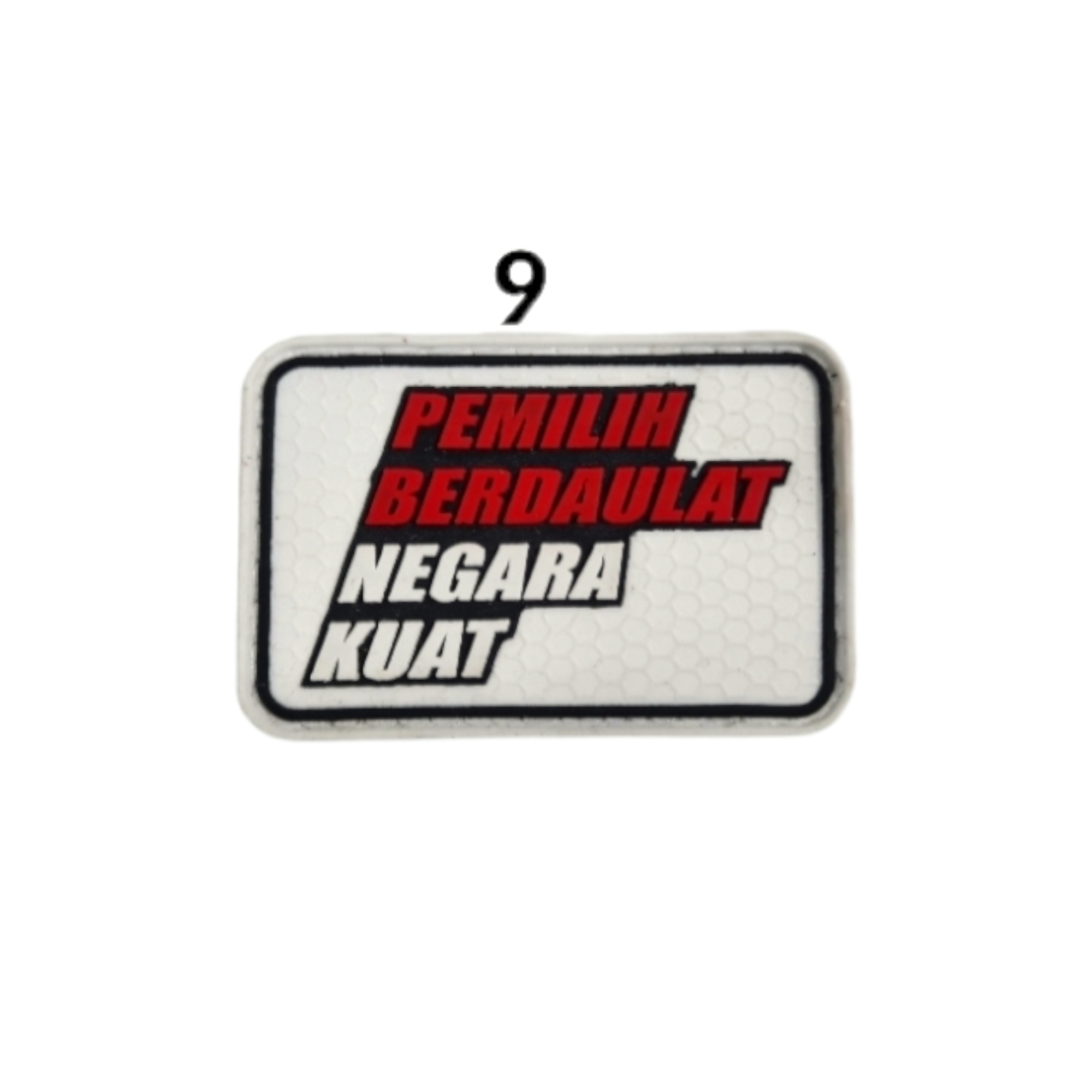 Emblem Patch Rubber Logo KPU, PPS Logo Bawaslu, Logo Panitia Pemilu ...