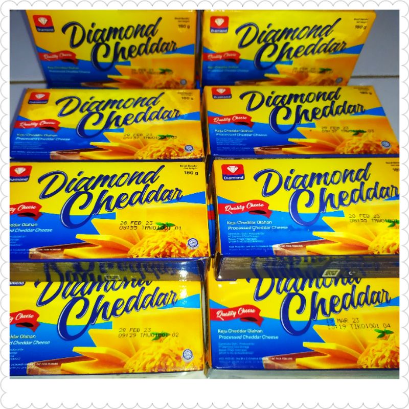 DIAMOND KEJU CHEDDAR DIAMOND 180gr | Lazada Indonesia