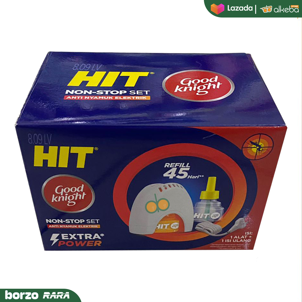 HIT Non Stop Set Anti Nyamuk Elektrik obat nyamuk | Lazada Indonesia