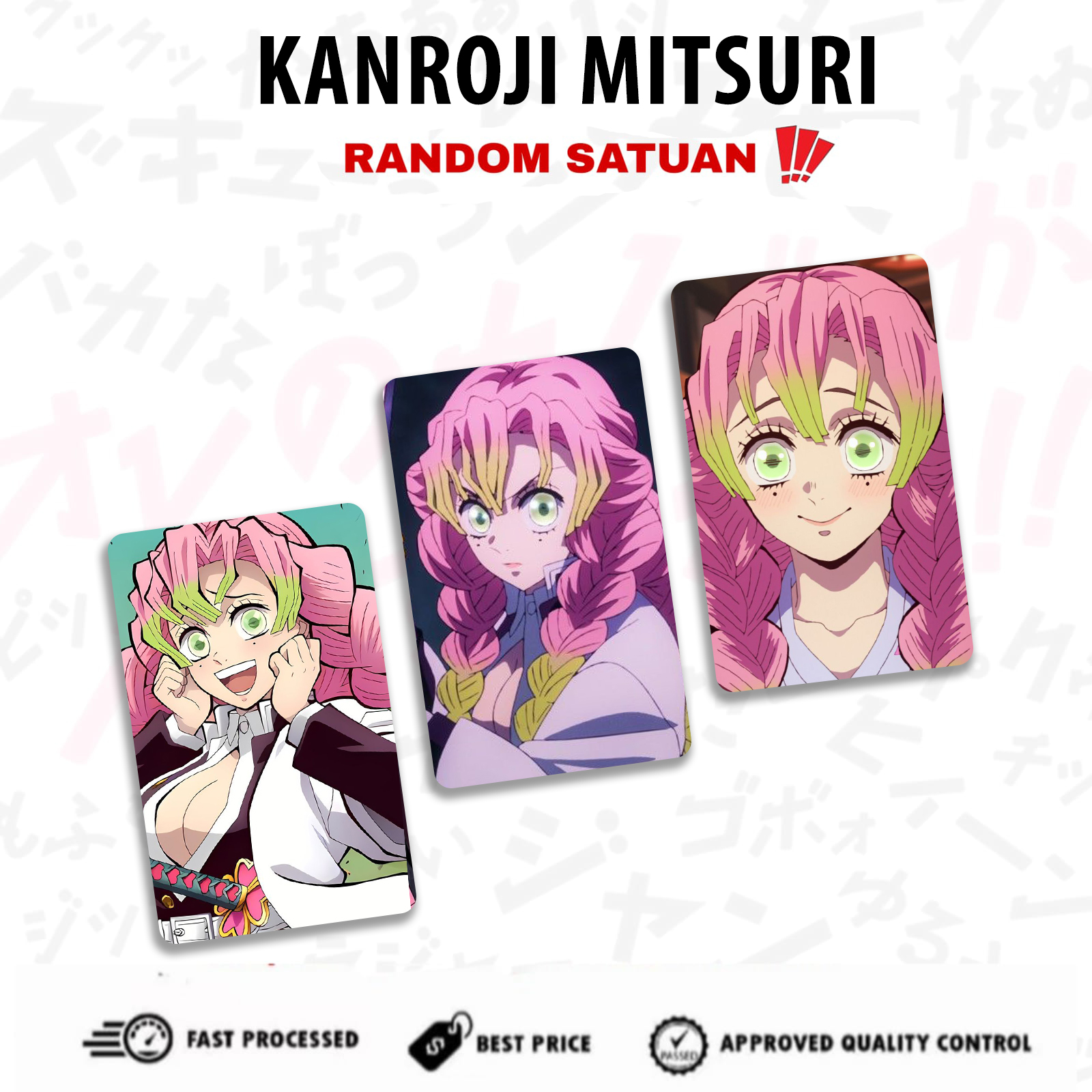 3. PHOTOCARD ANIME HOLOGRAM - PHOTOCARD PREMIUM TEBAL PCH ANIME MURAH ...