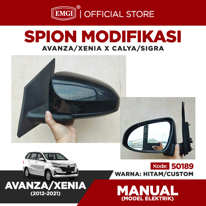 Modifikasi Spion Mobil Avanza/Xenia All New housing Sigra/Calya ...