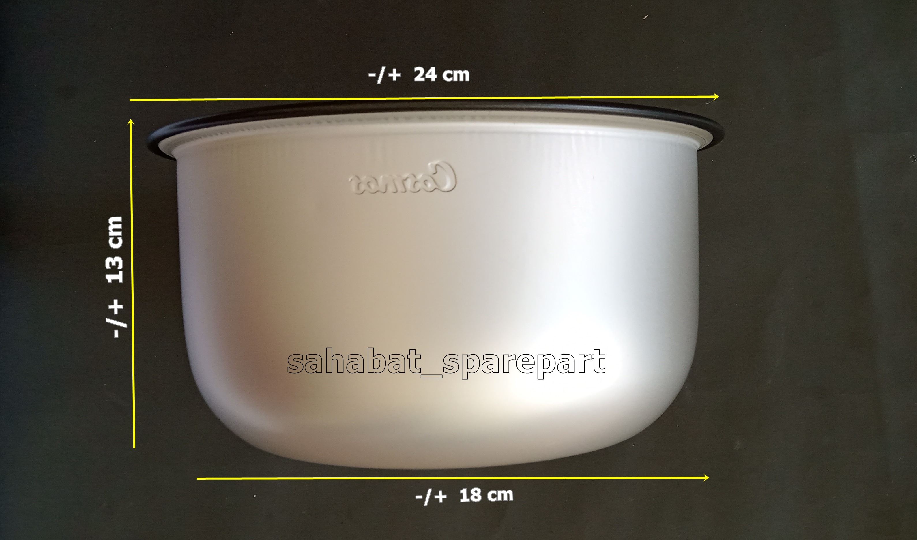 PANCI TEFLON INNER POT MAGIC COM COSMOS 1.8 L PENDEK TIPE CRJ 3301 ...