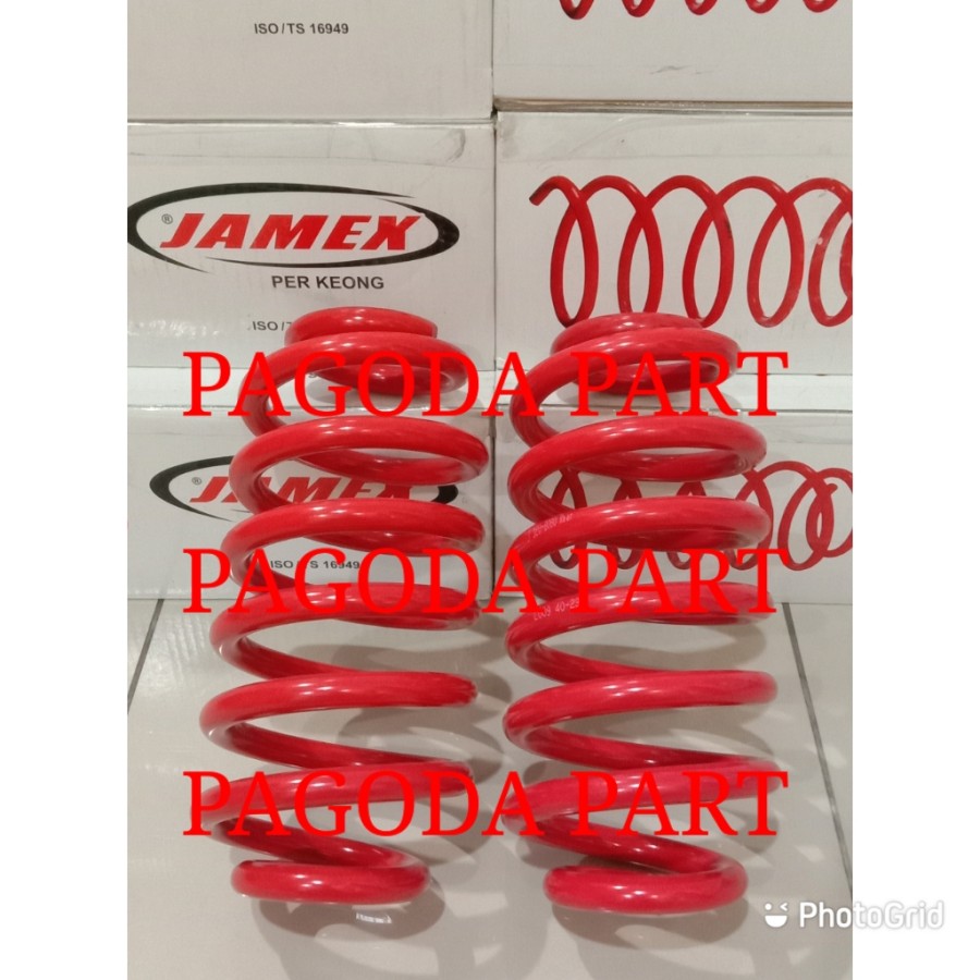 PER KEONG COIL SPRING JAMEX EMPUK INNOVA ZENIX BELAKANG 2022-ON 2PCS STD ORIGINAL JAMEX | Lazada ...