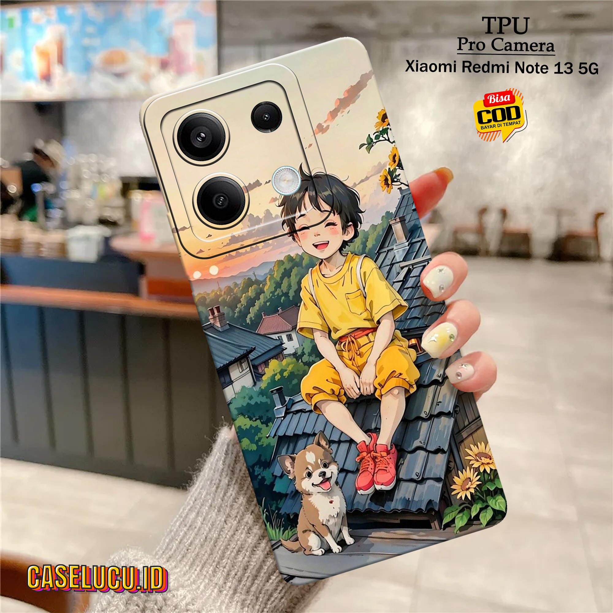 Case Hp Xiaomi Redmi Note 13 5G 2024 Pasangan Casing Softcase Pro ...