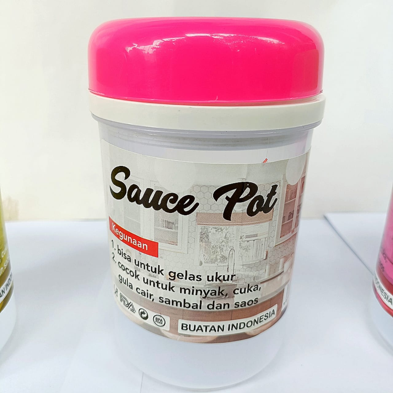 TEMPAT MINYAK GORENG ART NO. SCP- 0012 BAHAN PLASTIK / WADAH MINYAK 500 ...