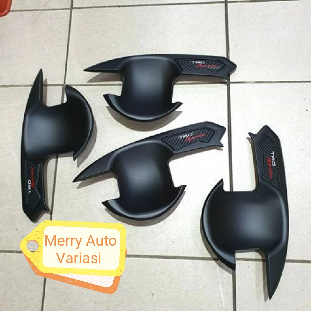 Outer mangkok handle pintu model TRD ALL NEW AVANZA hitam doff | Lazada Indonesia