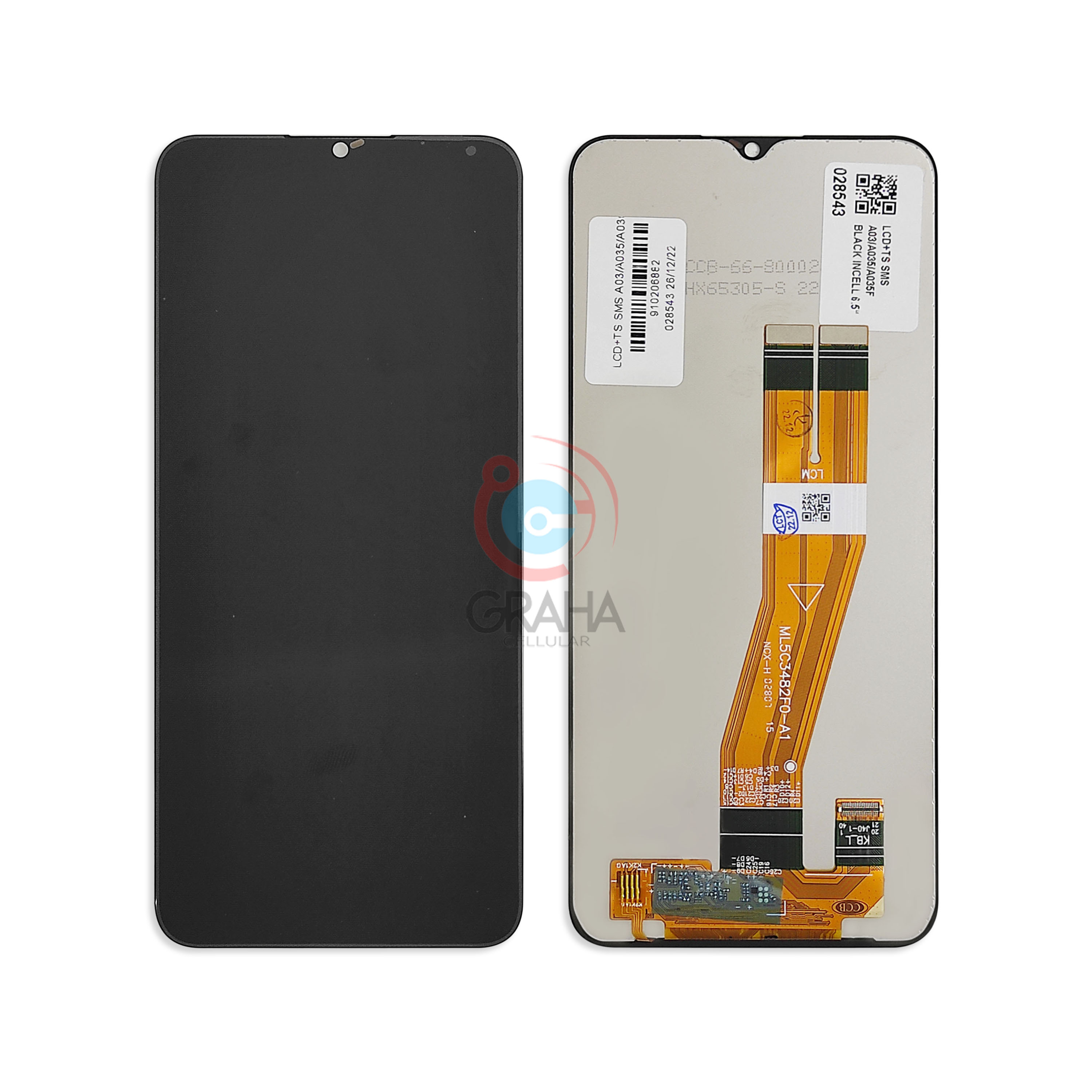 LCD SAMSUNG A03 / A035 / A035F FULLSET TOUCHSCREEN | Lazada Indonesia