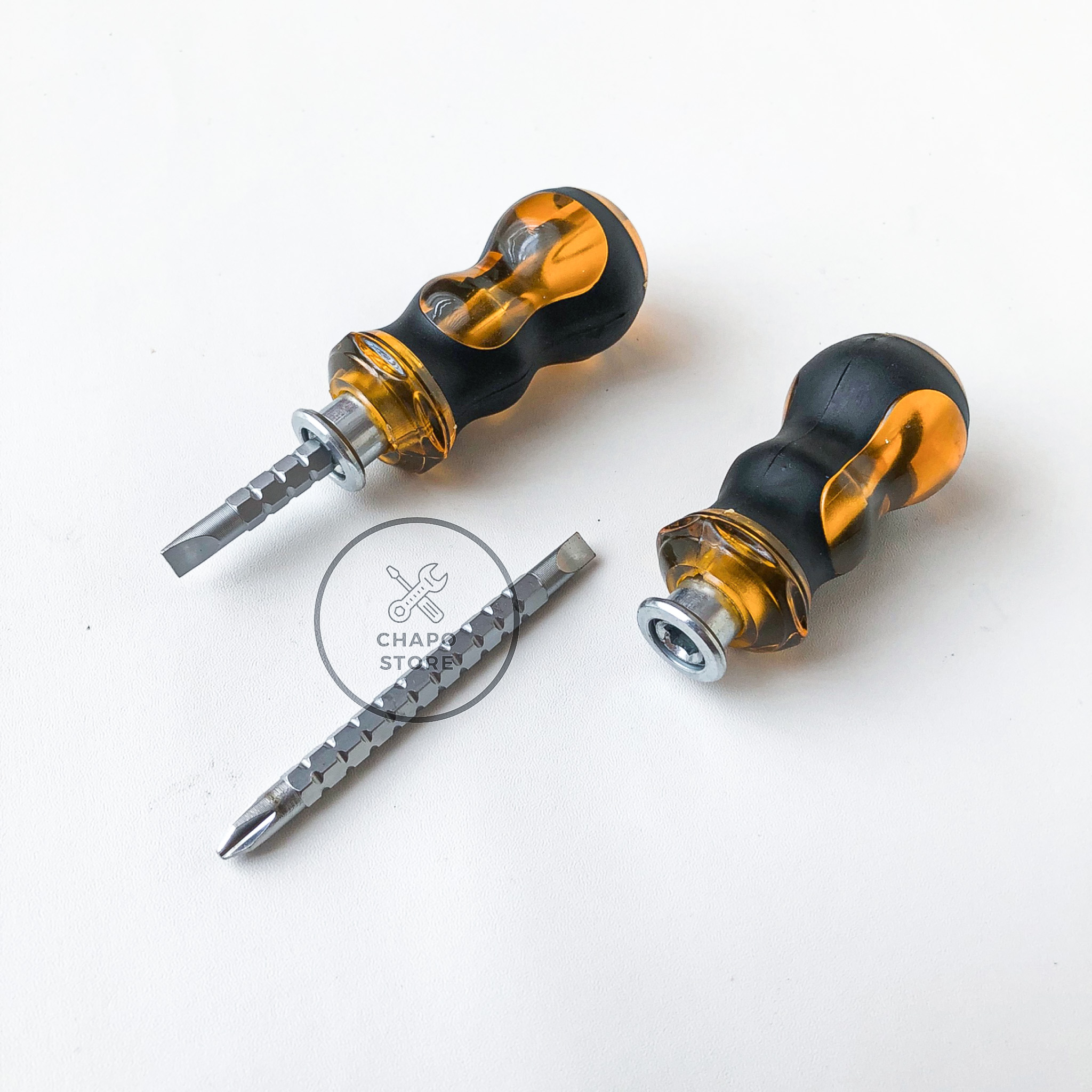 Obeng cebol pendek mini bolak balik KTP mini stubby | Lazada Indonesia