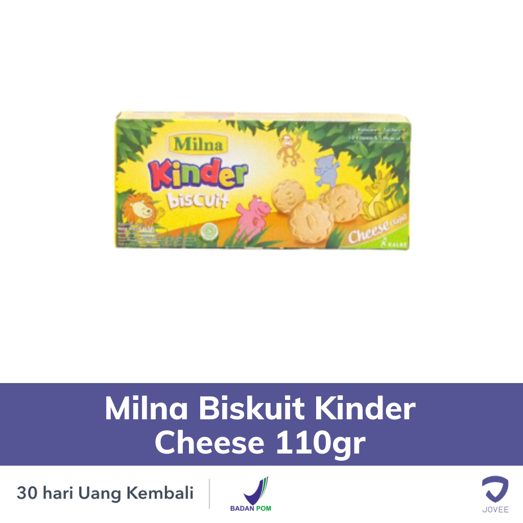 MILNA BISKUIT KINDER CHEESE 110G | Lazada Indonesia