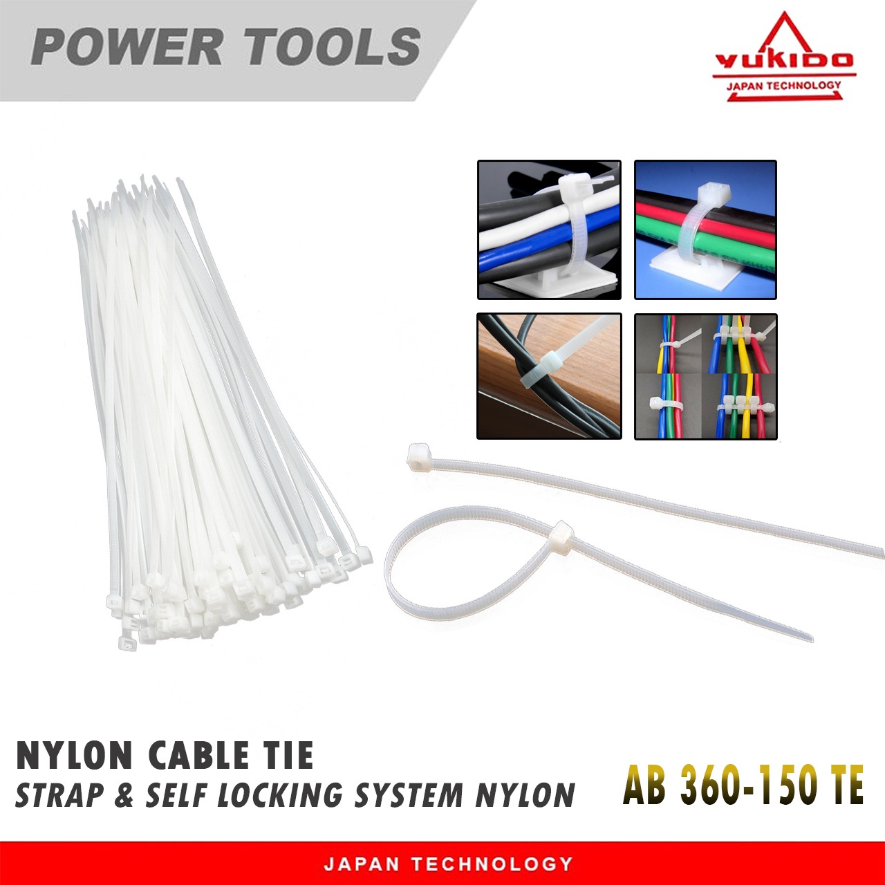 Kabel tis / Cable TIES/ Kabel Ties ukuran 3.5 x 300 ( 30cm ) | Lazada ...