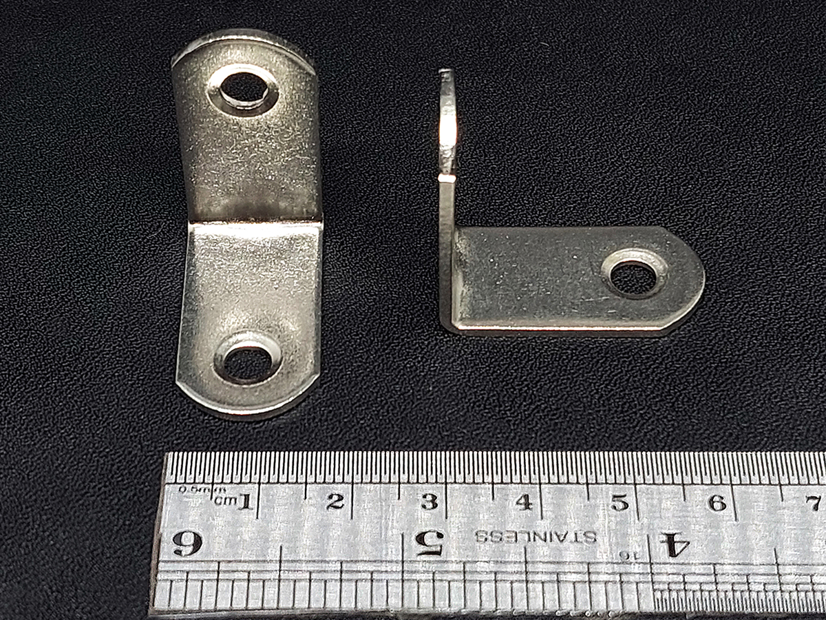 10 Pcs PLAT SIKU STAINLESS 3 cm / SIKU TAHANAN RAK 3 cm / SIKU L 30 mm ...