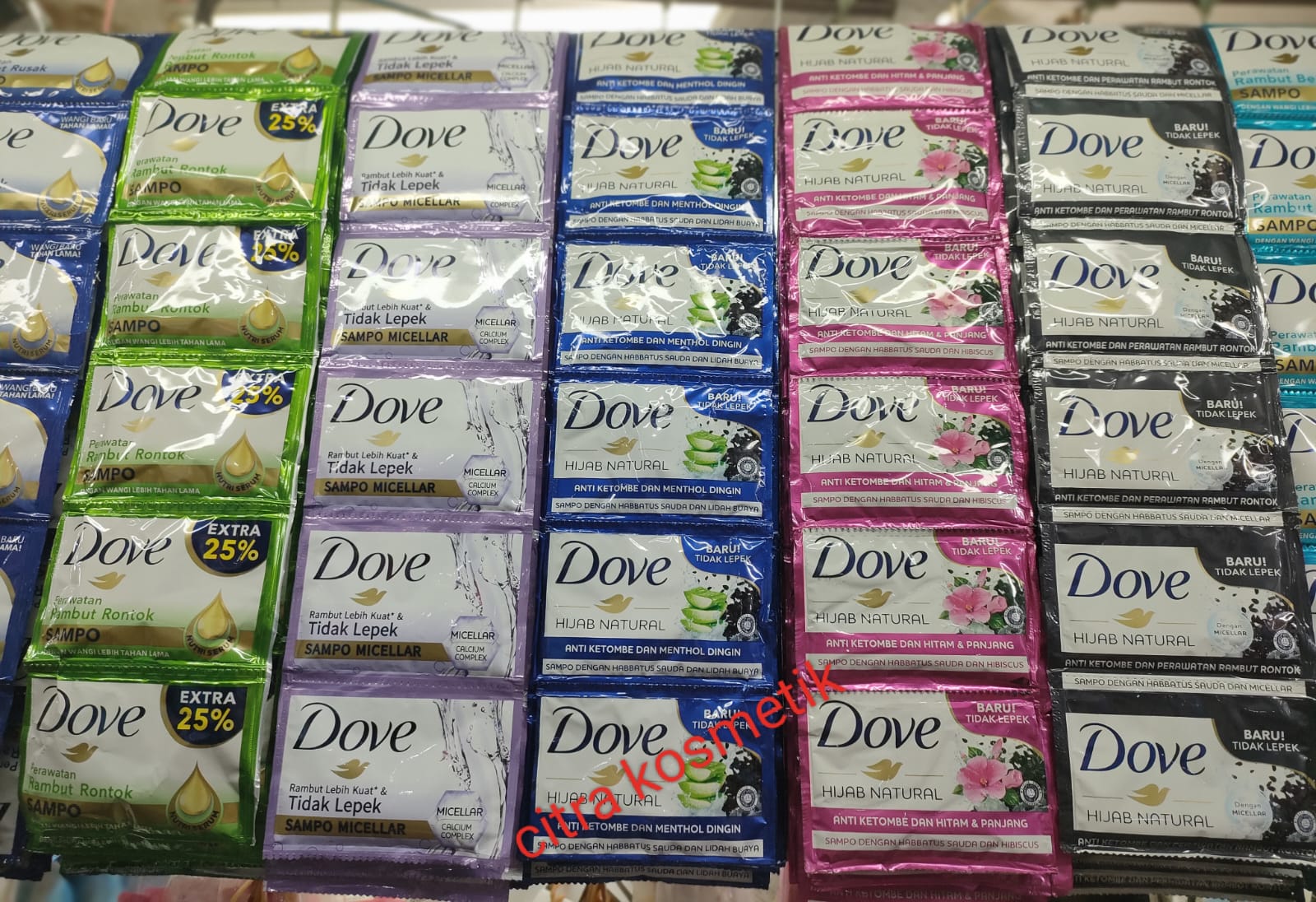 SHAMPOO/KONDISIONER DOVE SACHET/ 1 RENCENG = 12 | Lazada Indonesia