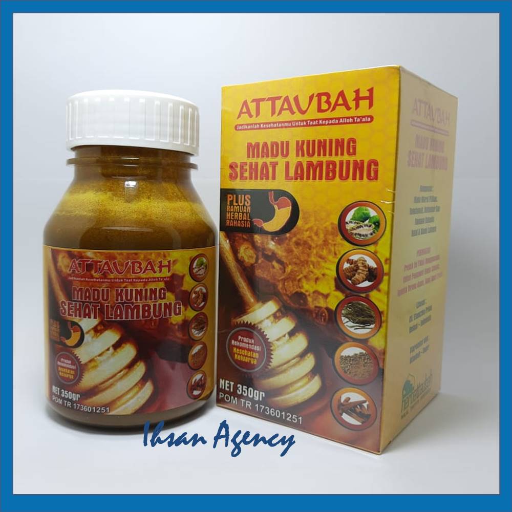 Madu Kuning Sehat Lambung ATTAUBAH Maag pencernaan Kronis Asam Lambung ...