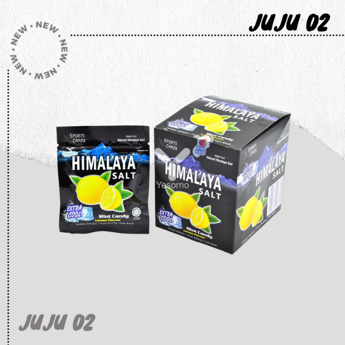 Himalaya Salt Mini Candy Lemon Flavour / Permen Himalaya 12pcs 180gr ...