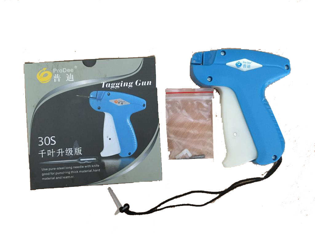 Tembakan Label Loundry baju Taggun Tag Gun Merk PRODEE 30S satuan pcs ...