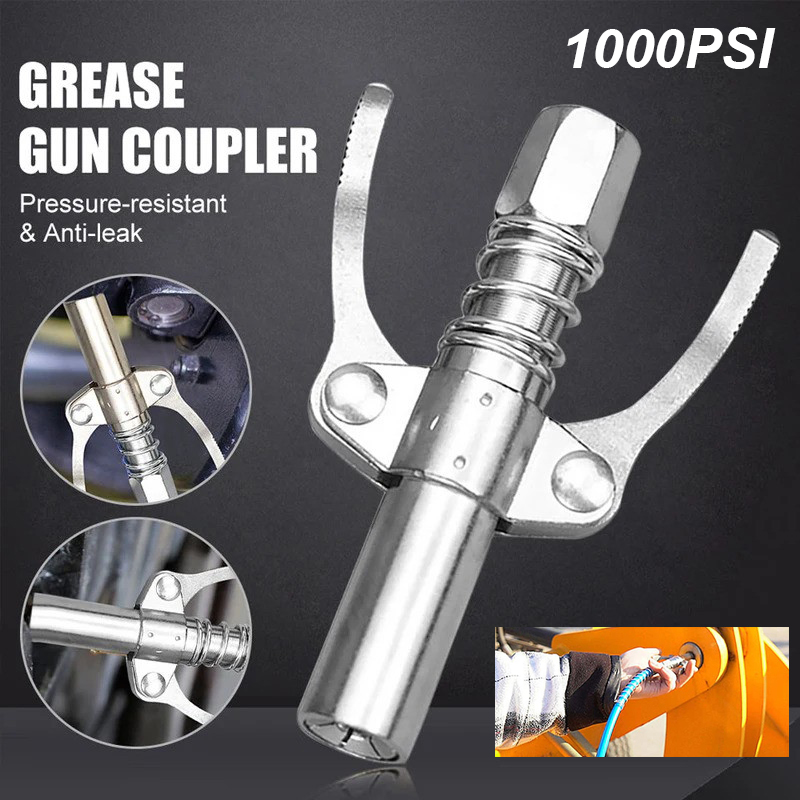Alat Aplikasi Minyak Gemuk Kepala Grease Coupler High Pressure 1000 PSI ...