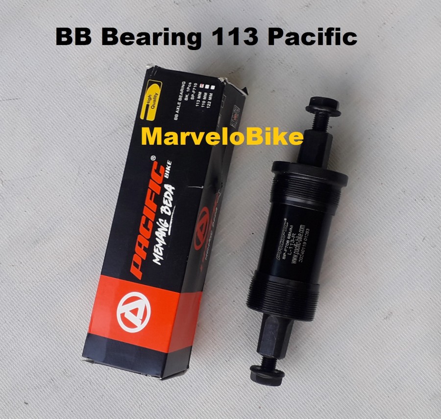 BB Bearing Sepeda As Gir Tengah Sepeda 110 113 Pacific Model Kotak ...