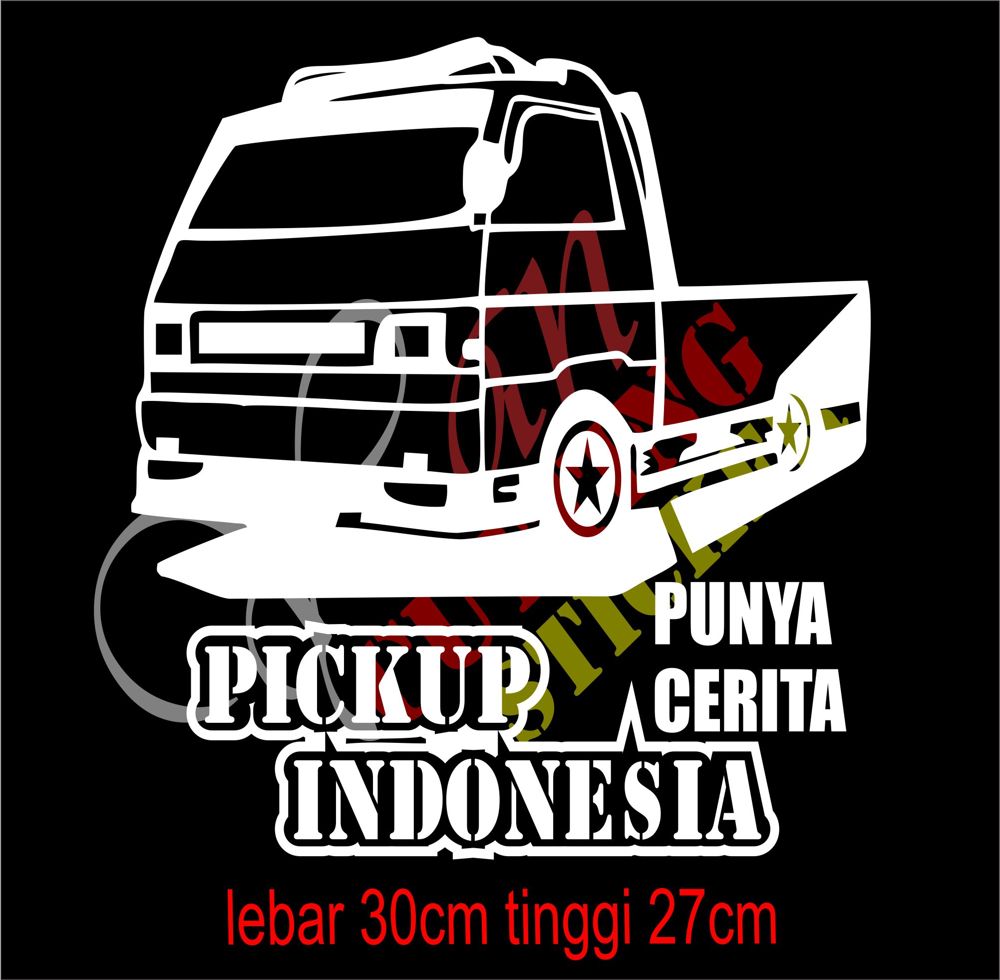 cutting sticker mobil,sticker kata kata sticker tulisan keren sticker ...