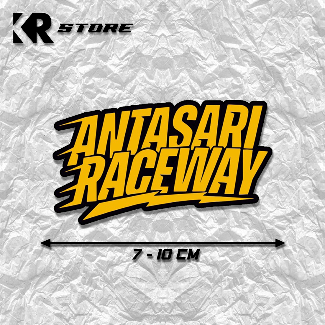 Sticker ANTASARI RACEWAY Stiker Racing | Stiker motor | KR STICKER ...