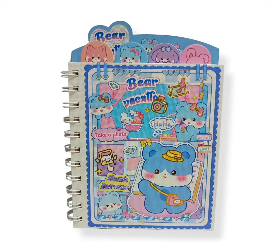 SHINOBI - Buku Agenda / Notebook Spiral 36k Dengan Pembatas Buku ...