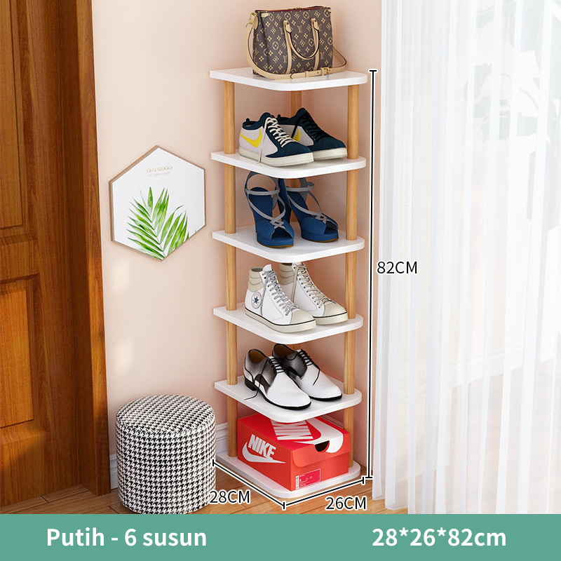 Rak sepatu sederhana lemari sepatu pintu rumah celah rumah rak sepatu ...