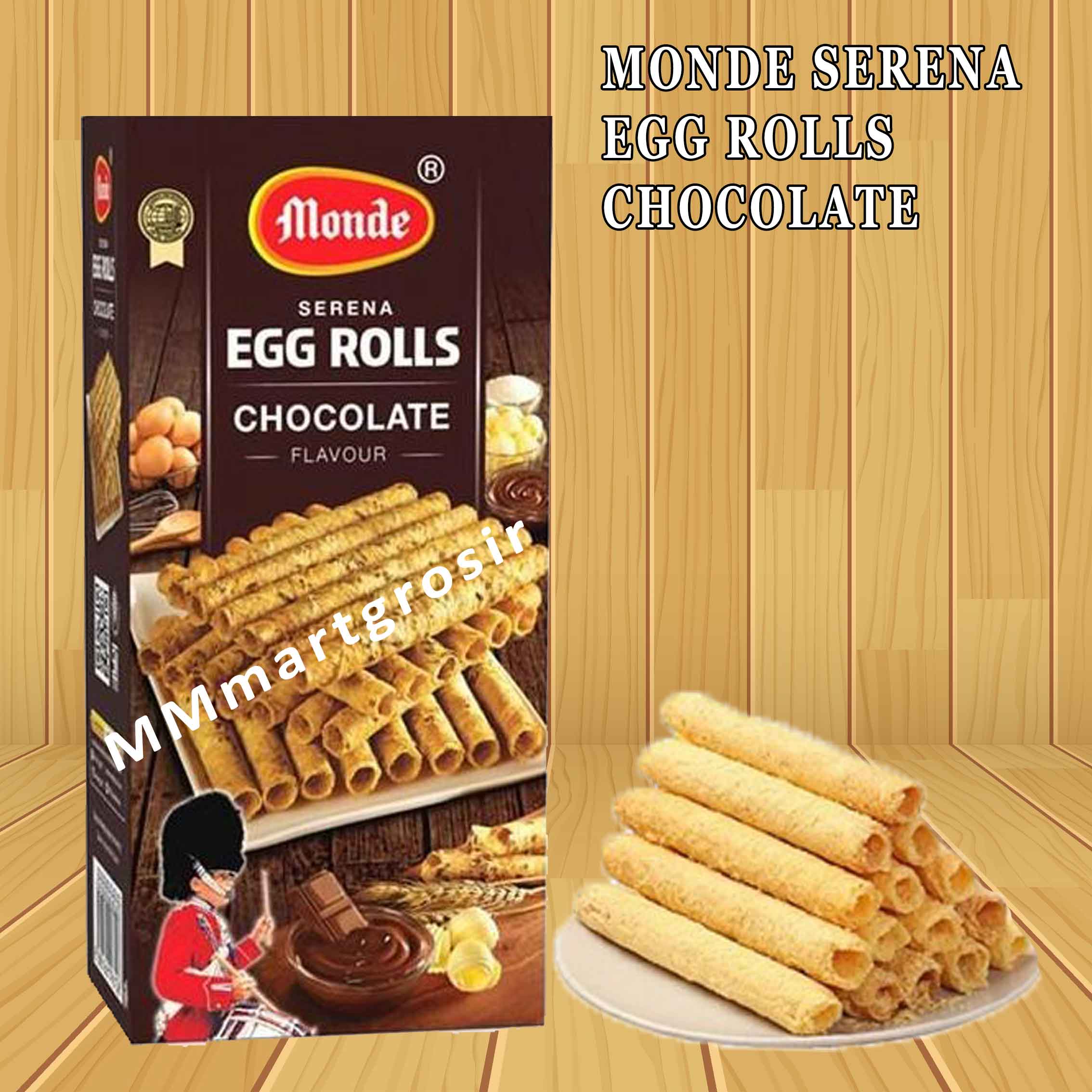 Monde Serena/ Kukis Egg Rolls Cokelat/ Original Flavour/ 168g | Lazada ...