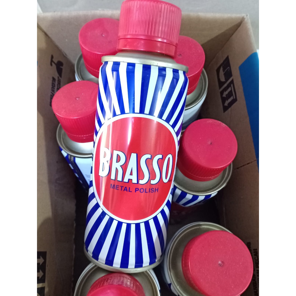 Brasso Metal Polish Cairan Pembersih Karat Braso Pengkilap Logam Serba ...