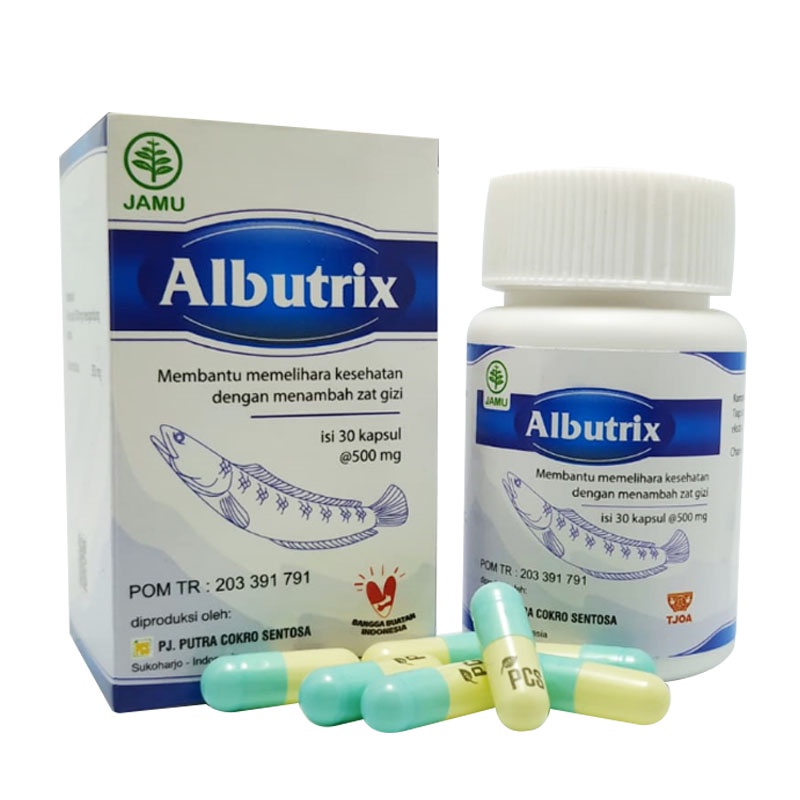 Albutrix 30 Kapsul | Lazada Indonesia