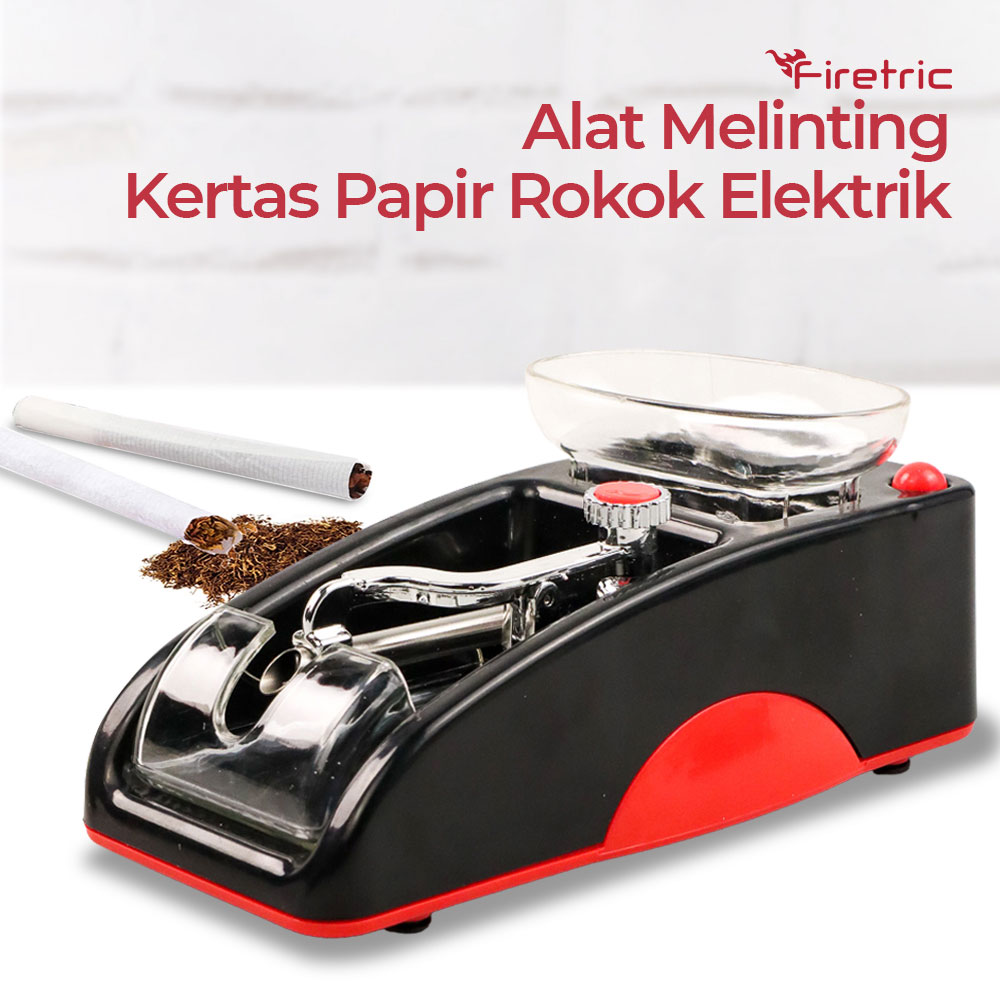 [lintingan tembakau] Firetric Alat Linting Rokok Otomatis Electric ...