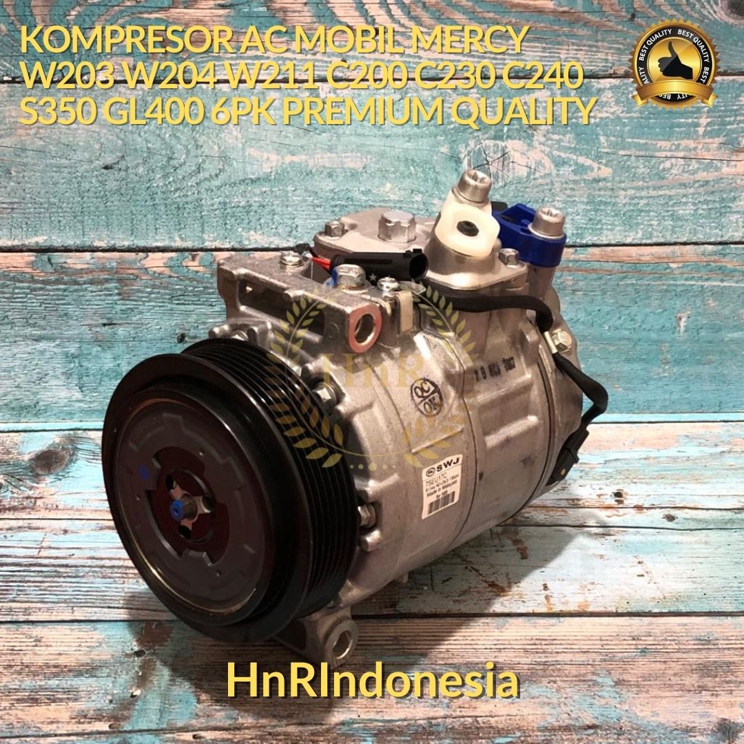 Kompresor AC Mobil Mercedes Benz Mercy W203 W204 W211 C200 C230 C240 ...