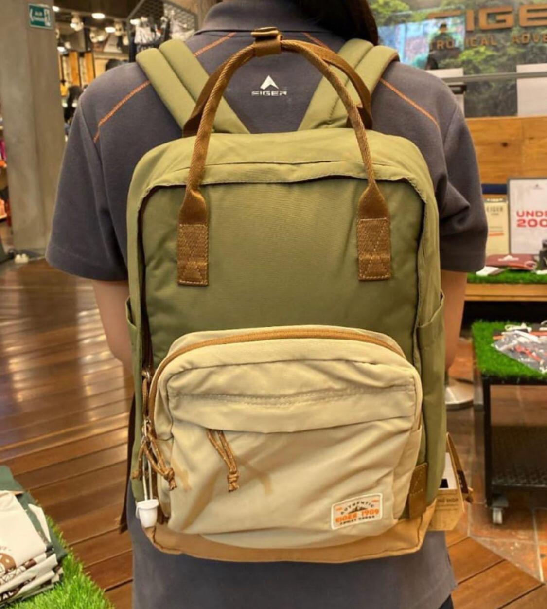 TAS RANSEL EIGER EMERIA 2.0 PACK 15L - OLIVE | Lazada Indonesia