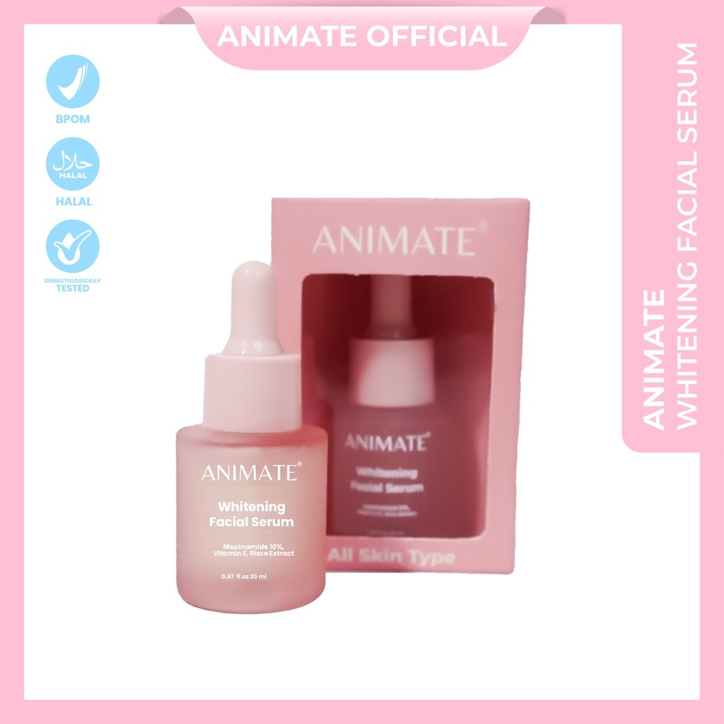 Serum Animate 20ml - Dark Spot - Vitamin C + Collagen - 24K Gold - Acne ...