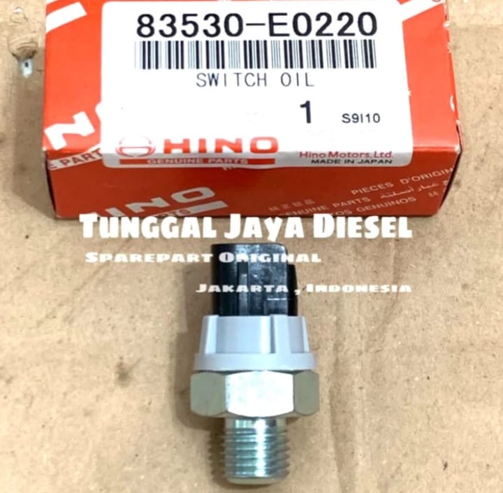 Sensor Pressure SK200-8 SK200 Kobelco J05E Switch Oil 83530-E0220 HINO ...