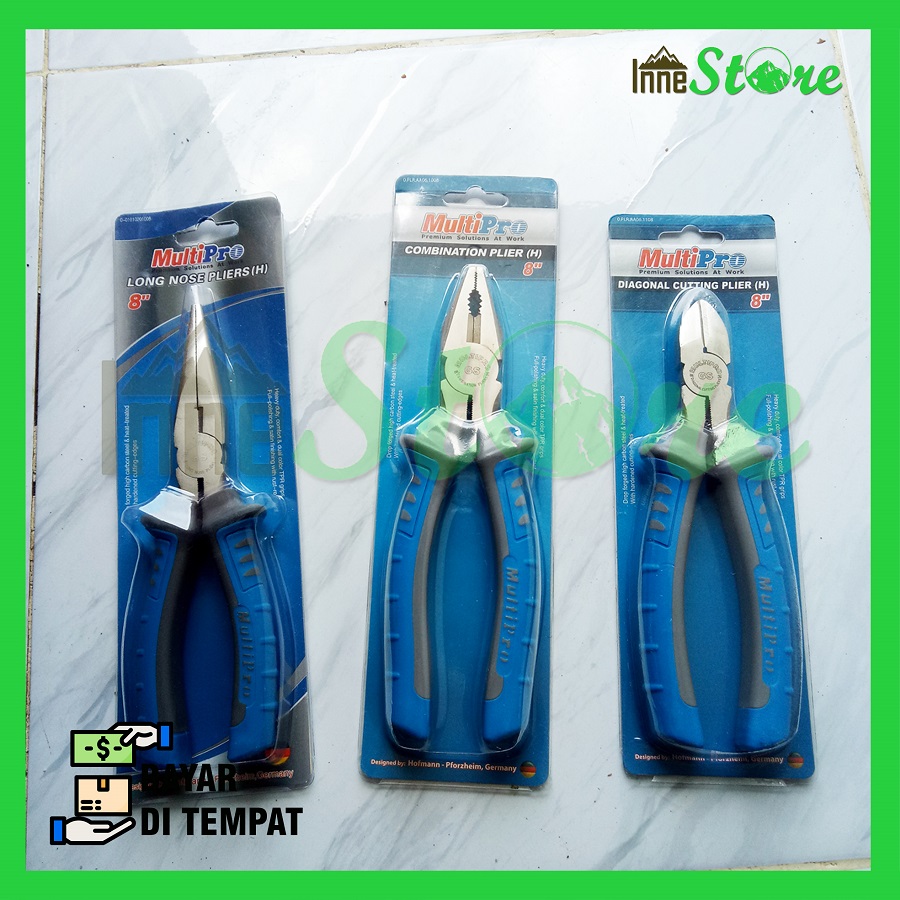 Tang set 8" Tang potong Kombinasi Lancip MULTIPRO | Lazada Indonesia