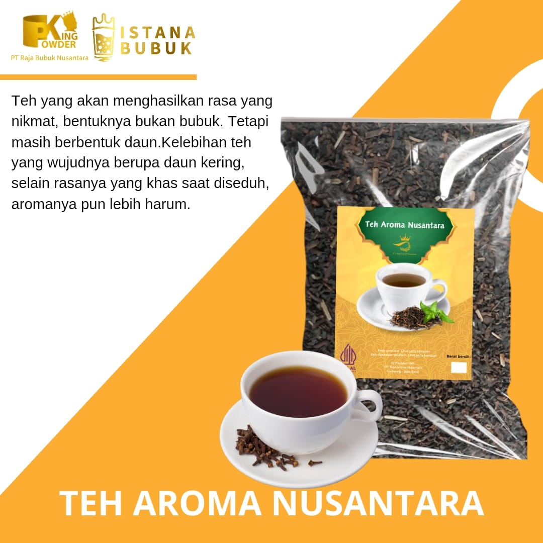 Racikan Teh Nusantara Harum Brand Raja Teh Nusantara Raja Aroma ...