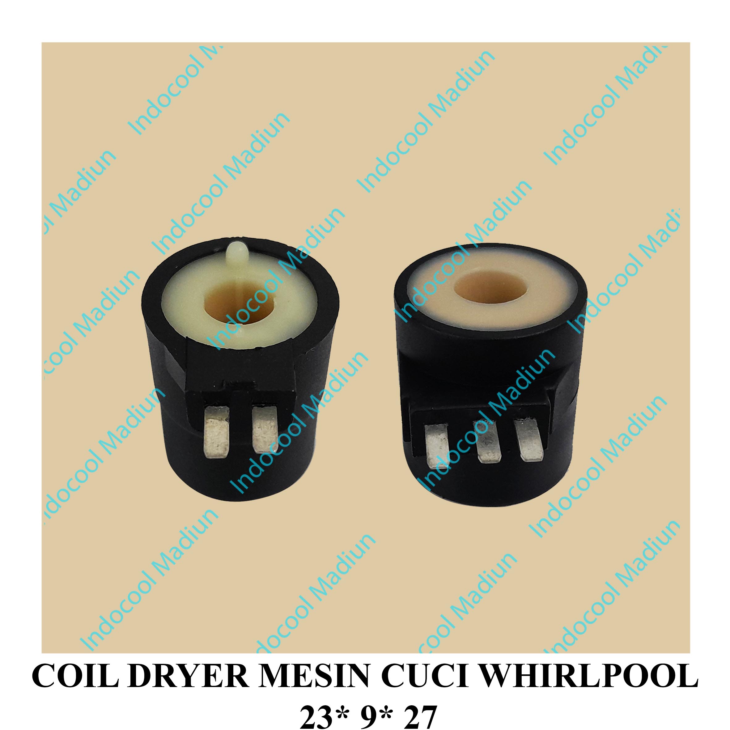 COIL DRYER SET/SELENOID COIL/COIL DRYER MESIN CUCI WHIRLPOOL 23* 9 *27 ...
