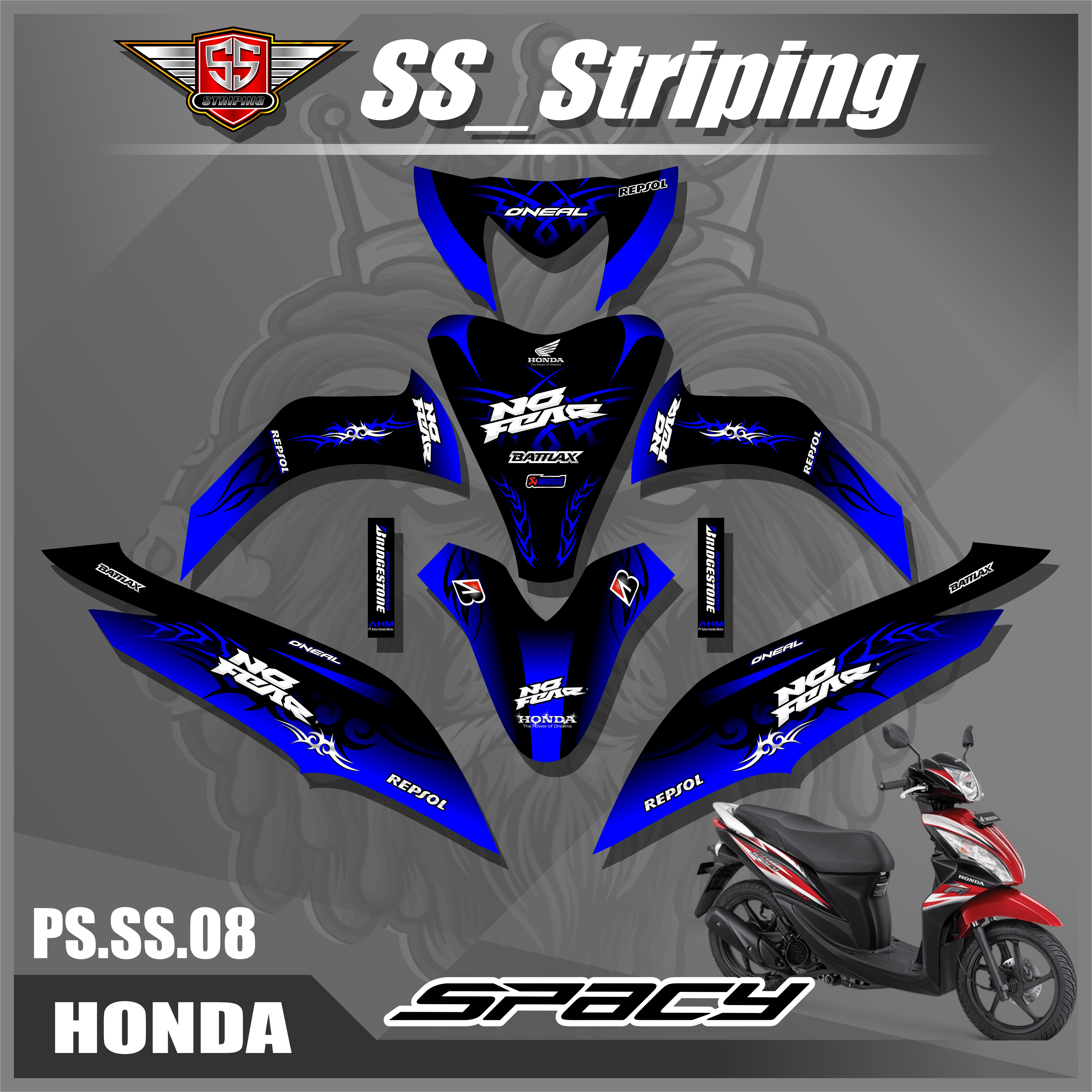 Decal Sticker Full Body Honda Spacy - Sticker Full Body Honda Spacy. PS ...