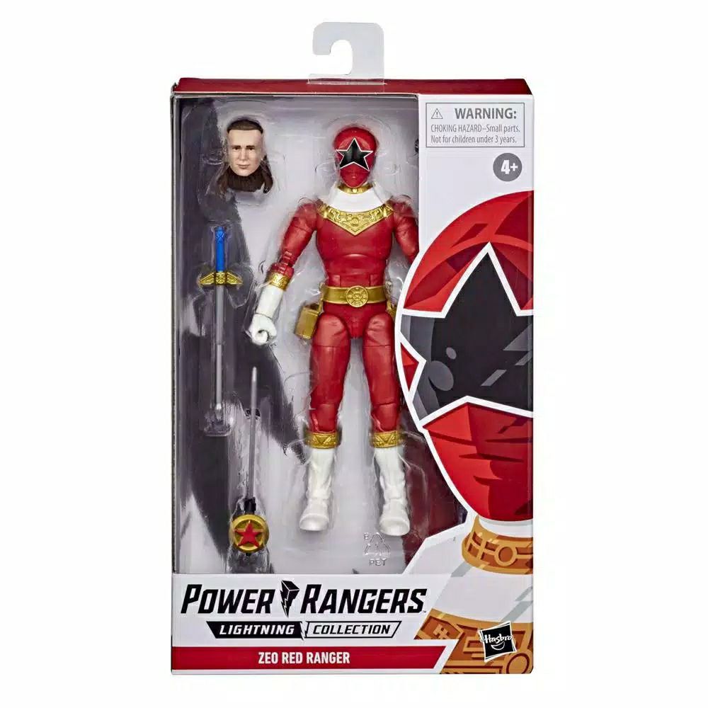 Power Rangers Lightning Collection Zeo Red Ranger Original Hasbro ...